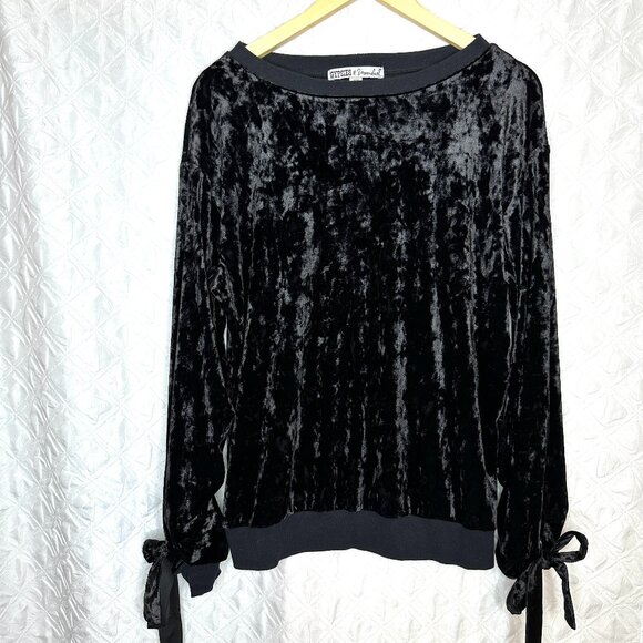 Gypsy & Moondust | Tops | Whimsigoth Dark Cottage Witchy Black Velvet ...